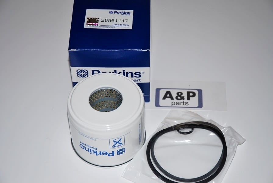 FILTR PALIWA 26561117 ORYGINAL PERKINS 4326658 A&P PARTS CZĘŚCI ...