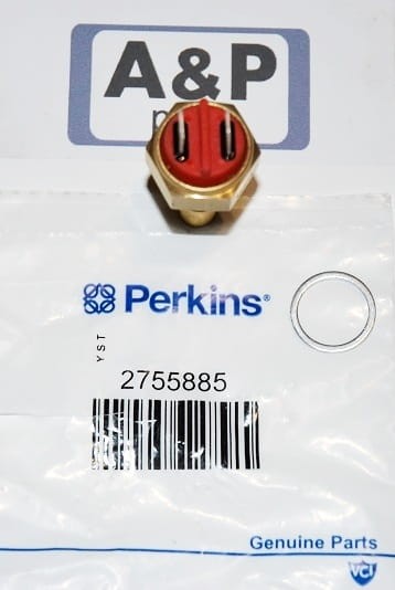 CZUJNIK TEMPERATURY ORYGINAŁ PERKINS CAT 2755885 A&P PARTS CZĘŚCI ...