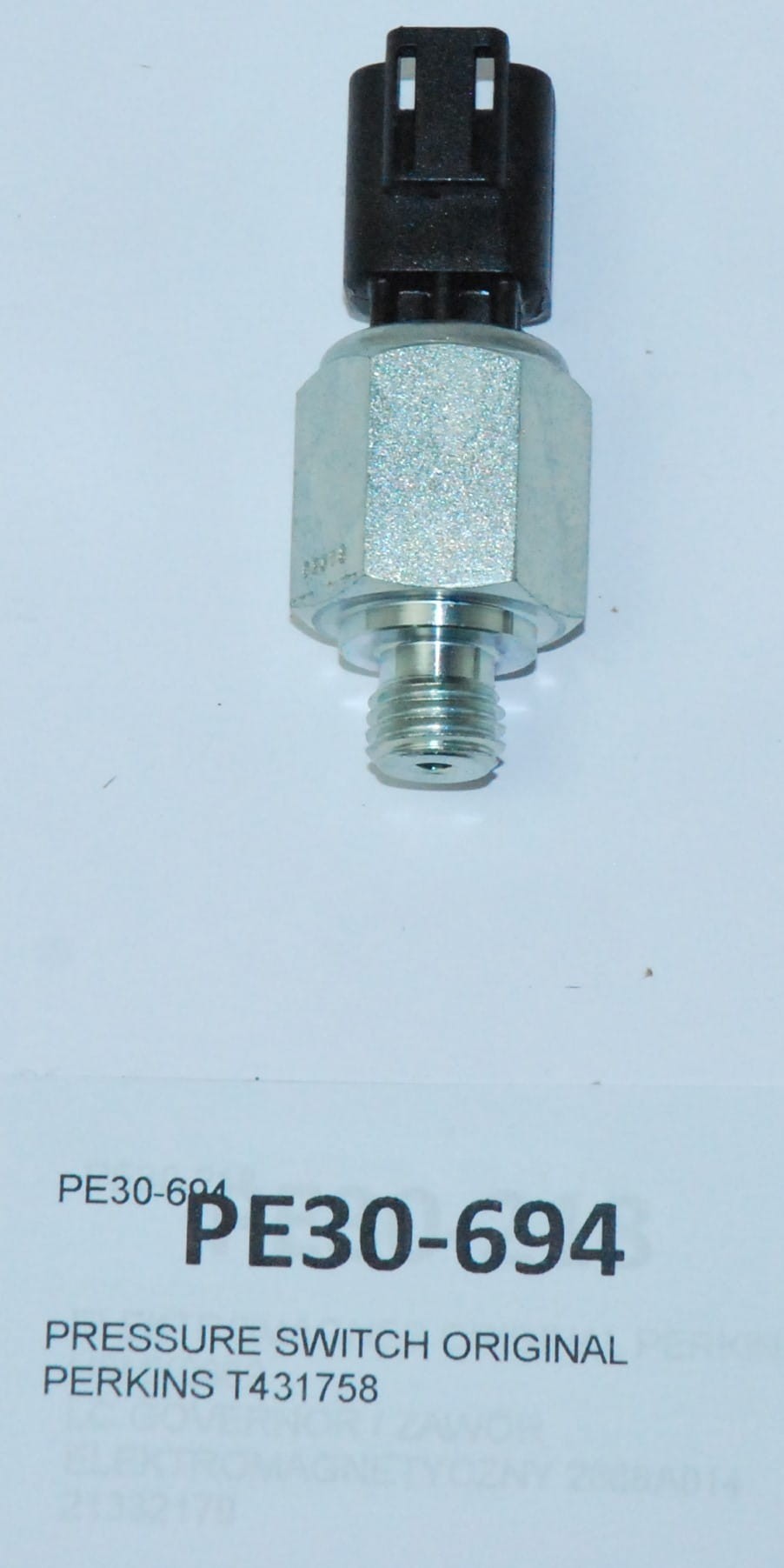 PRESSURE SWITCH ORIGINAL PERKINS T431758 A&P PARTS CZĘŚCI ZAMIENNE DO ...