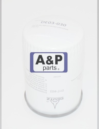 FILTR PALIWA 01181245 ORYGINAŁ DEUTZ A&P PARTS CZĘŚCI ZAMIENNE DO ...